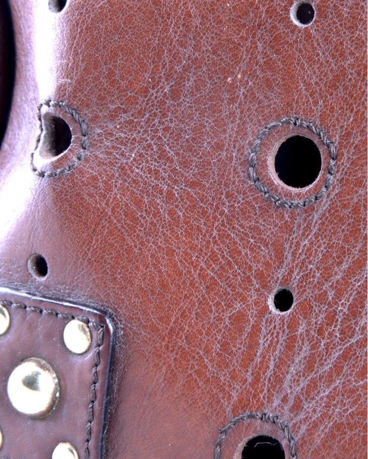 Bolsa Marc Jacobs Original Studded Satchel Marrom Feminina