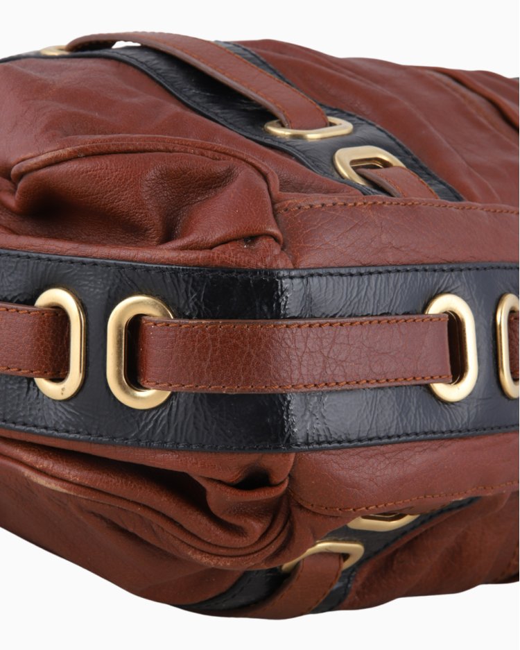 Bolsa Marc Jacobs Original Leather Ring Marrom Feminina