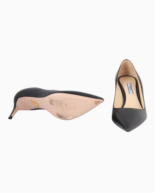 Sapato Prada Original Scarpin Preto Feminino