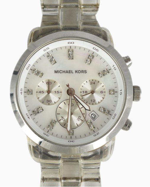 Relógio Michael Kors Original Translúcido MK-5235 Feminino