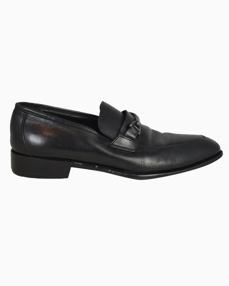 Sapato Hugo Boss Original Couro Escovado Preto Masculino