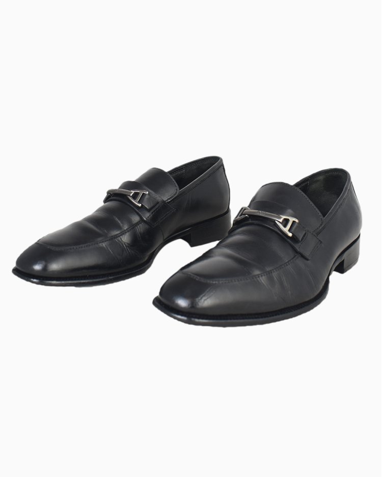 Sapato Hugo Boss Original Couro Escovado Preto Masculino