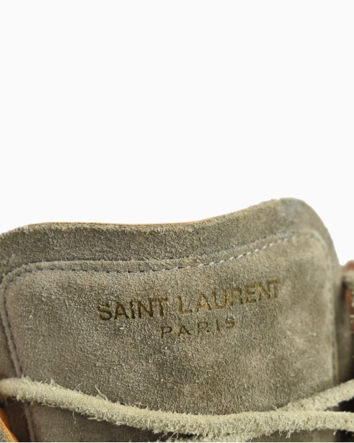 Tênis Saint Laurent Original Yves Court Classic SL/18H Cinza Masculino