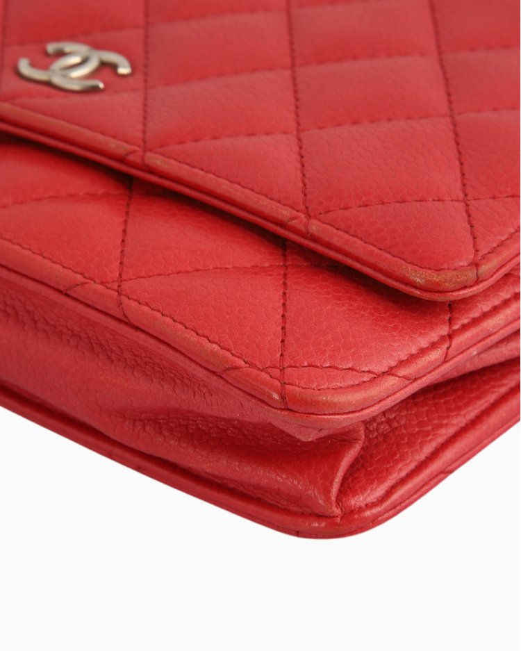 Bolsa Chanel Original WOC Rosa Feminina