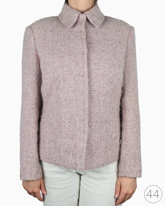 Casaco Daslu Original Tweed Rosa Feminino