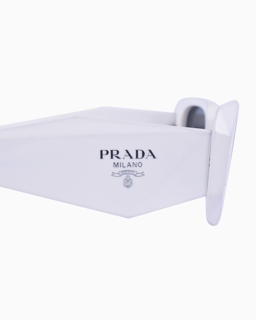 Óculos de Sol Prada Original Symbole Branco SPR 17W Feminino