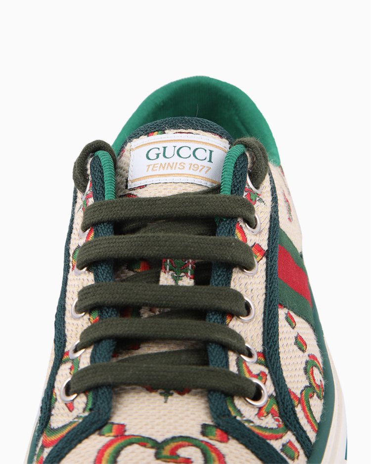 Tênis Gucci Original 1977 GG Canvas Estampado Feminino