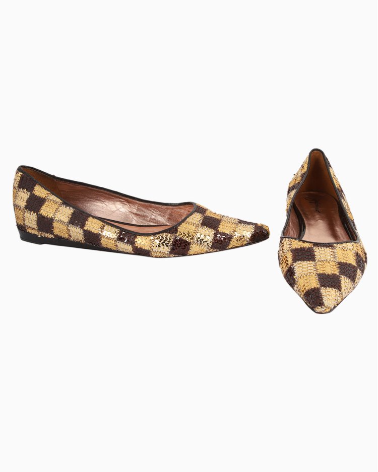 Sapatilha Zeferino Original Paetês Bicolor Feminina