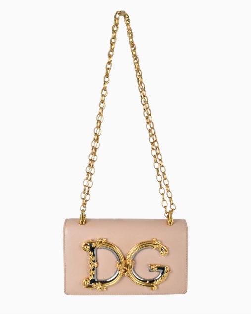 Bolsa Dolce & Gabbana Original DG Girls Rosê Feminina