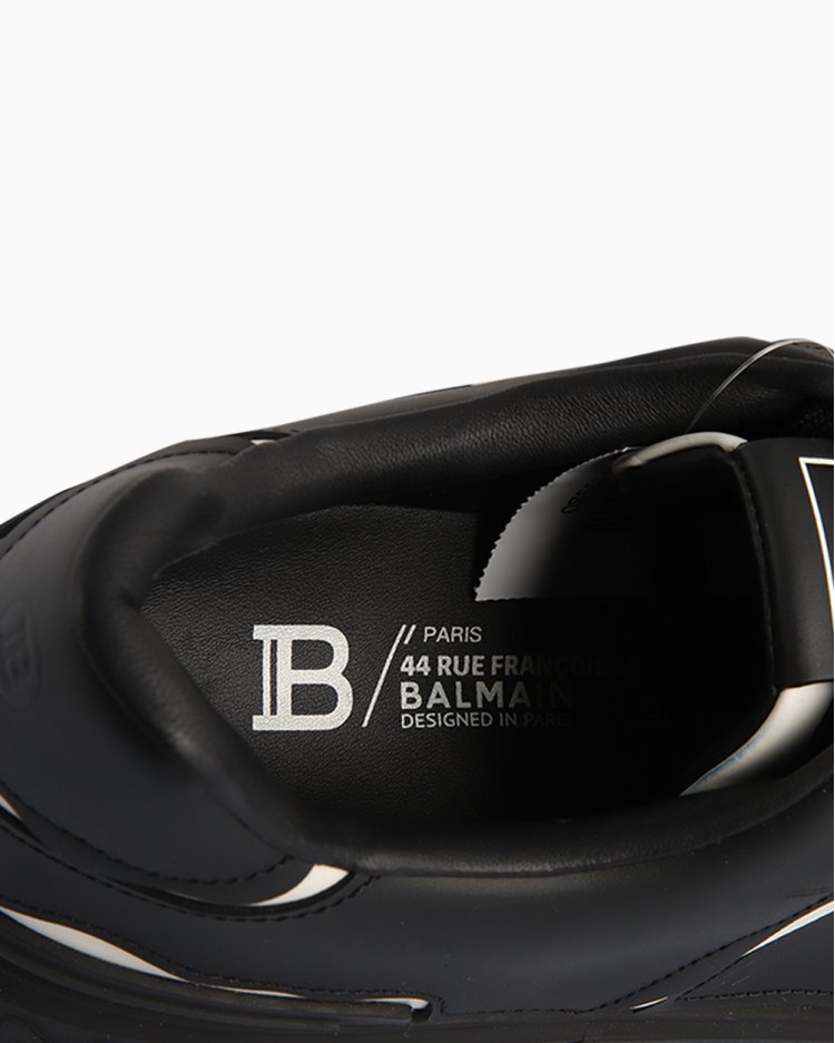 Tênis Balmain Original B-Court Preto e Branco Masculino