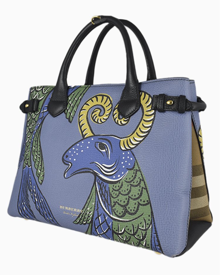 Bolsa Burberry Original Banner Beasts Colorida Feminina