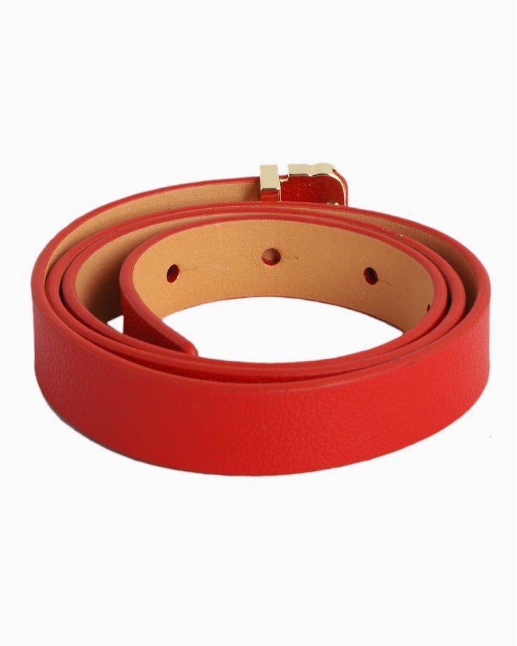 Cinto Carolina Herrera Original CH Vermelho Feminino