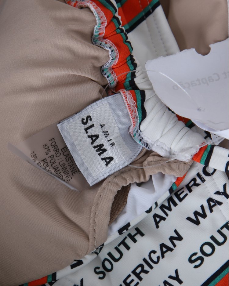 Bíquini Amir Slama Original Cortininha Estampado Feminino