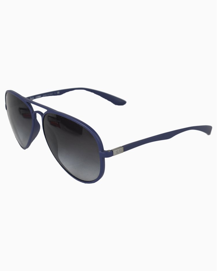 Óculos de Sol Ray Ban Original LiteForce Aviador Azul RB4180 Feminino
