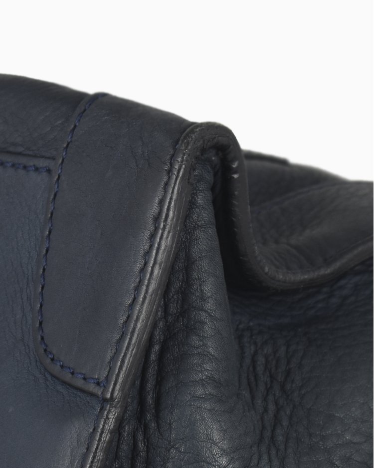 Bolsa Celine Original Mini Luggage Azul Petróleo Feminina