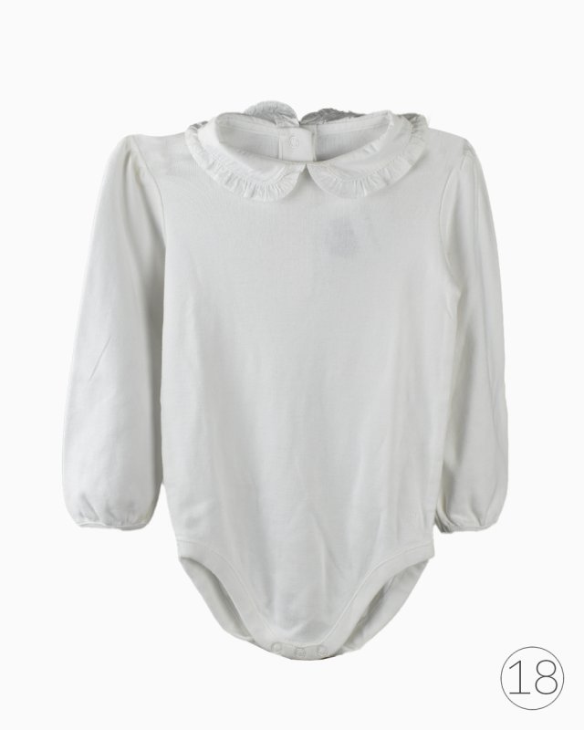 Body Infantil Janie & Jack Original Branco