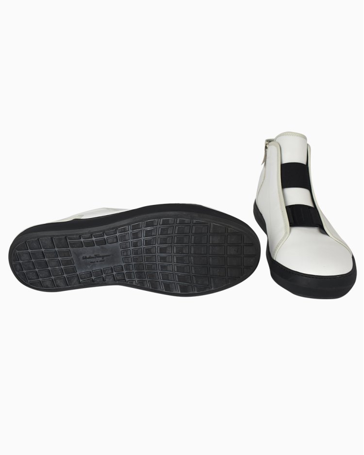 Tênis Salvatore Ferragamo Original Ground Buckle-Front Branco Masculino