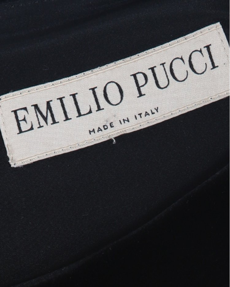Vestido Emilio Pucci Original Preto Feminino