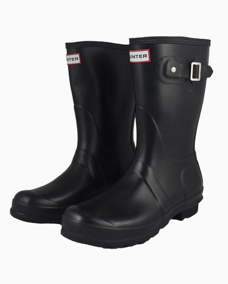 Galocha Hunter Original Rubber Rain Preta Feminina