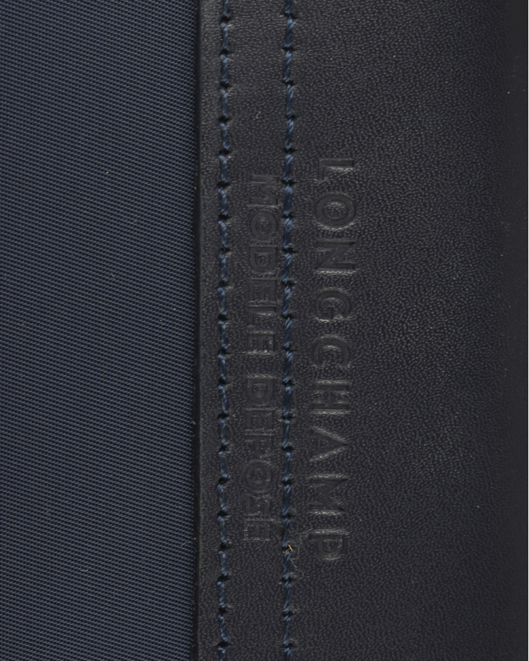 Bolsa Longchamp Original Le Pliage Limited Edition Neo Robin Azul Feminina