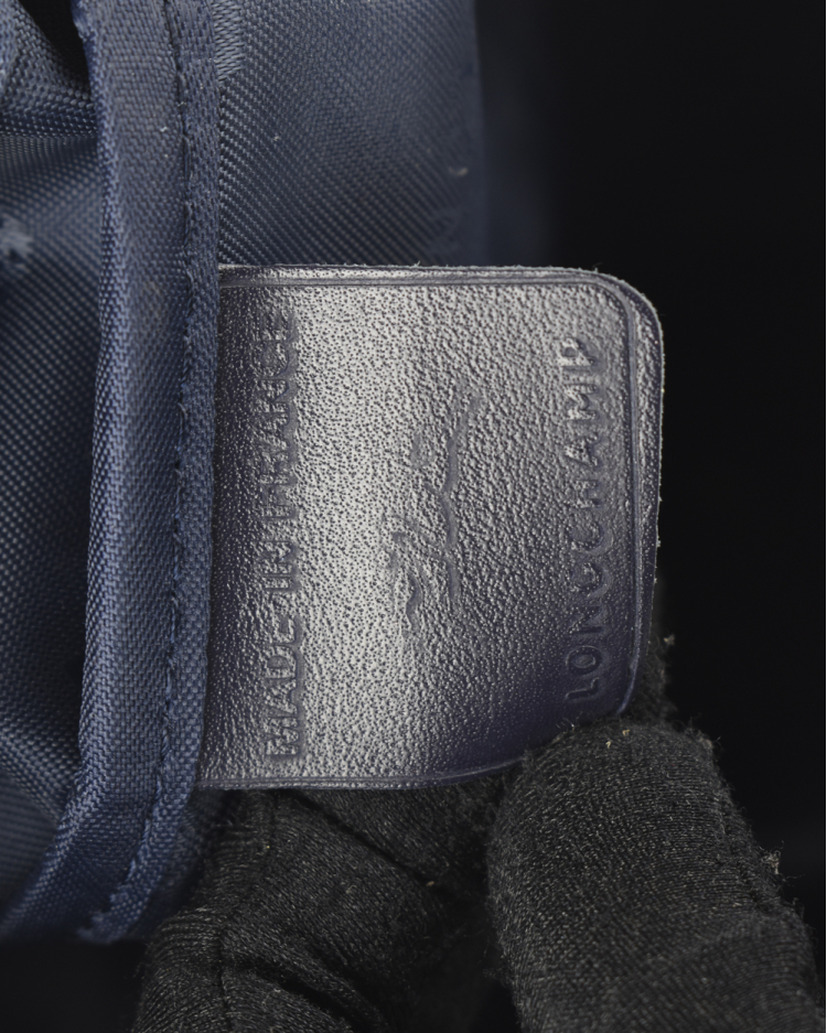 Bolsa Longchamp Original Le Pliage Limited Edition Neo Robin Azul Feminina