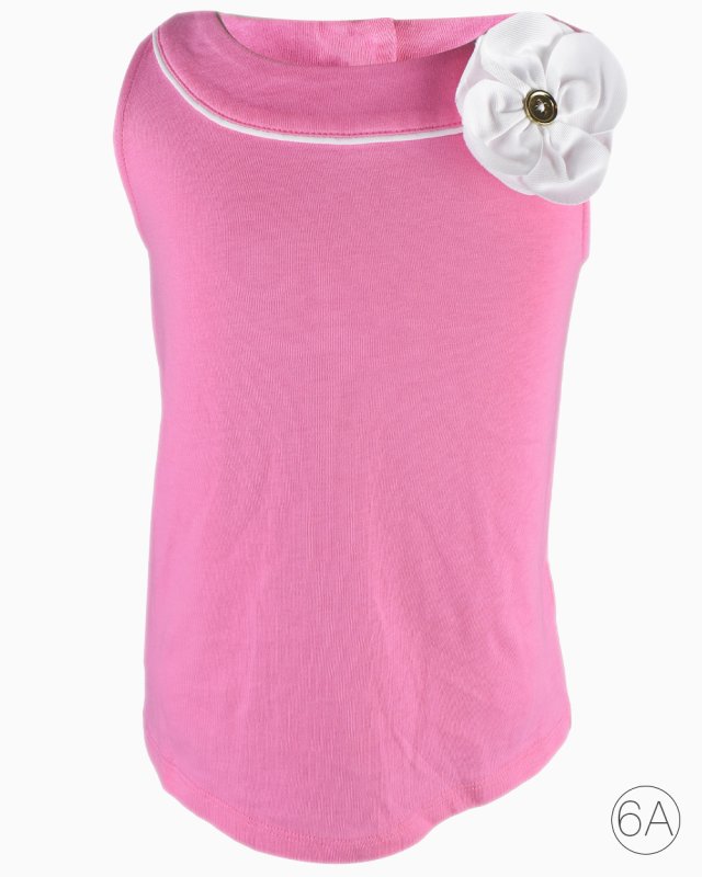 Blusa Infantil Janie & Jack Original Flor Rosa