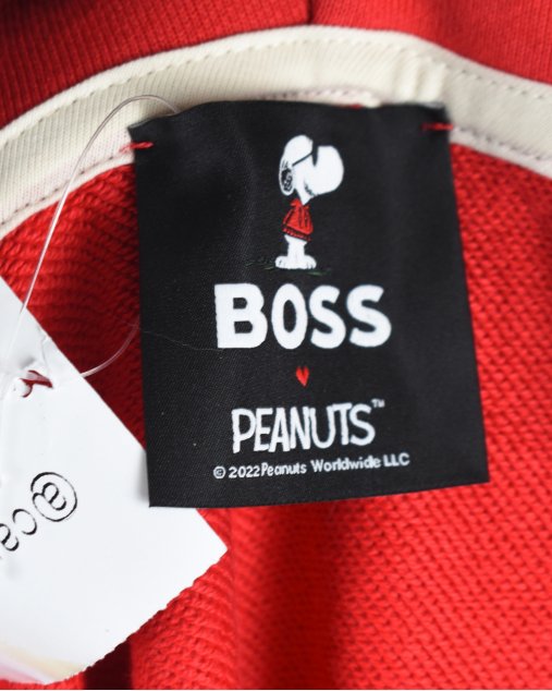 Moletom Hugo Boss Original Snoopy Vermelho Masculino