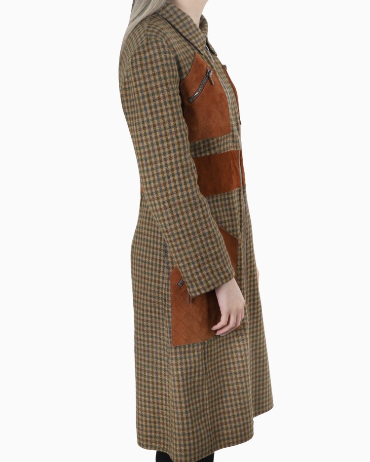 Sobretudo Michael Kors Original Xadrez Feminino