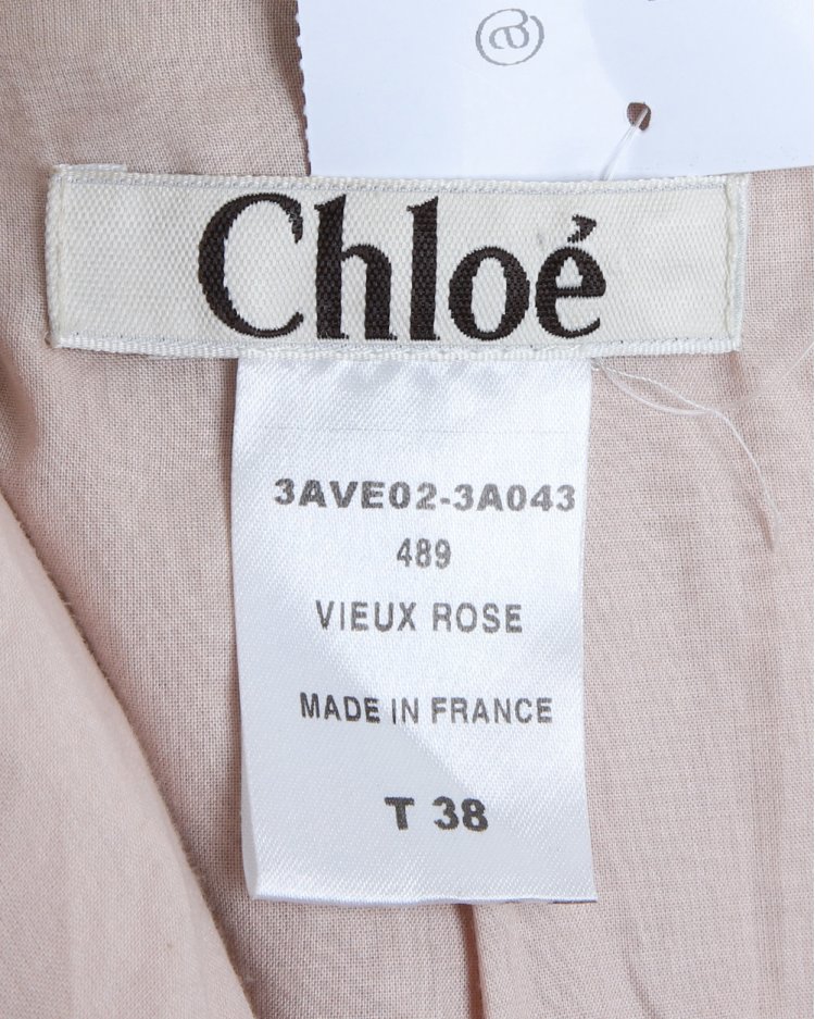 Trench Coat Chloé Original Rosa Feminino