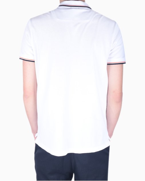 Camisa Polo Diesel Original Logo Branca Masculina
