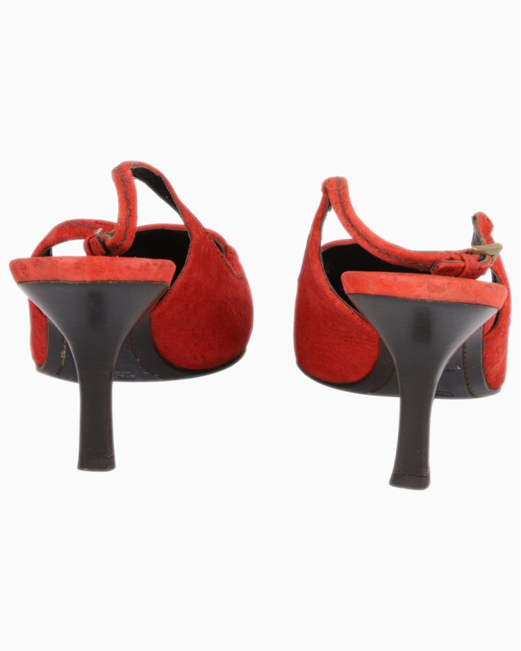 Sapato Prada Original SlingBack Vermelho Feminino