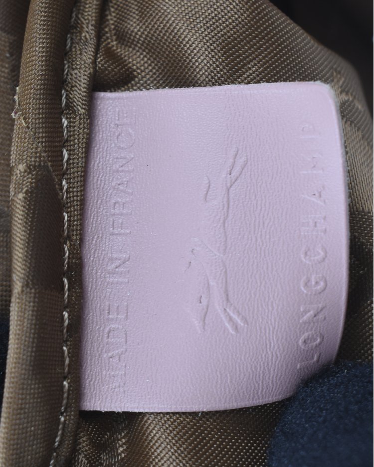 Bolsa Longchamp Original Le Pliage Cuir Couro Rosa Feminina