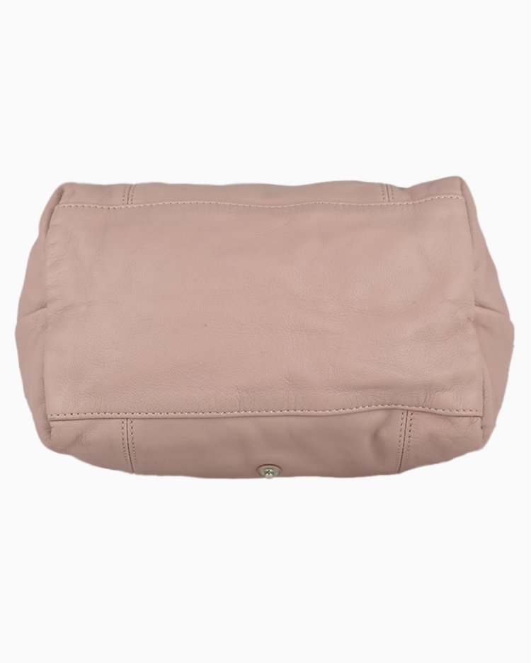 Bolsa Longchamp Original Le Pliage Cuir Couro Rosa Feminina