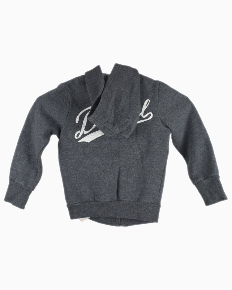 Conjunto Moletom Infantil Diesel Original Logo Cinza