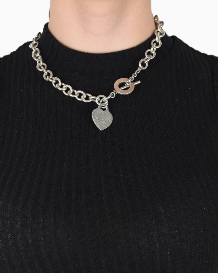 Colar Tiffany & Co. Original Return Prata Feminino