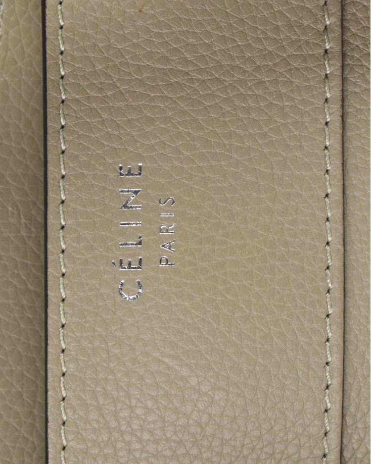 Bolsa Celine Original Luggage Mini Tote Bege Feminina