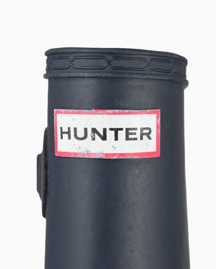 Galocha Hunter Original Wellington Cano Alto Preta Feminina