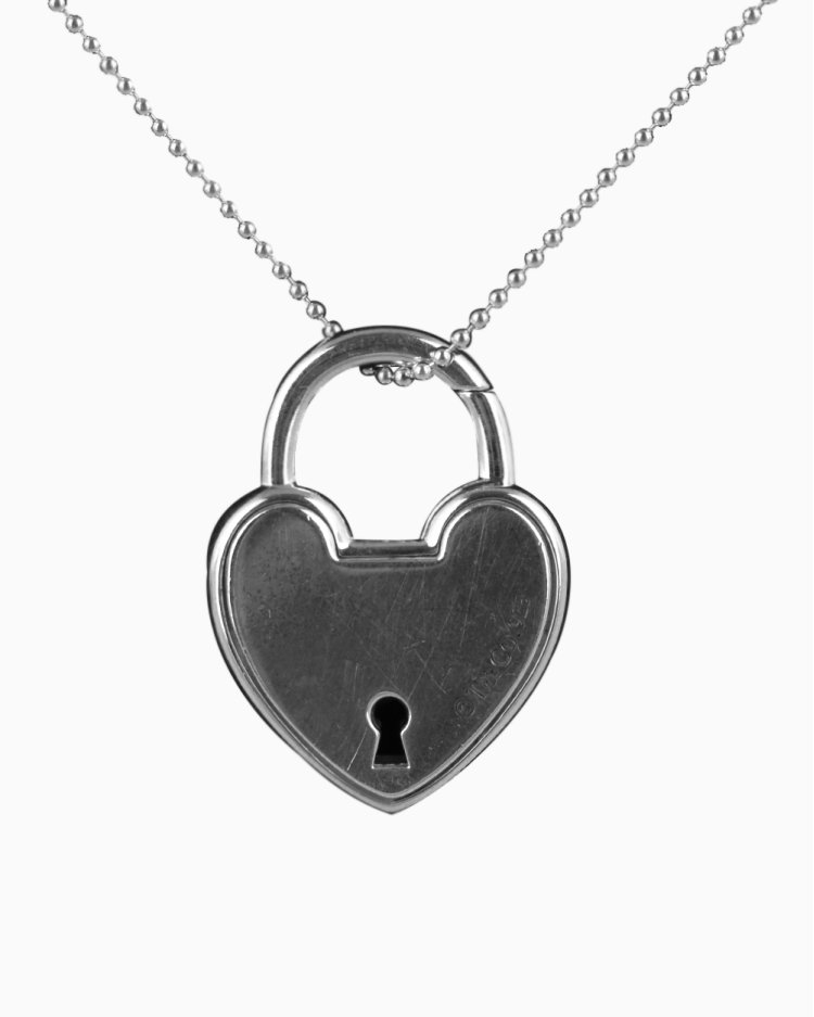 Colar Tiffany & Co. Original Heart Prata Feminino