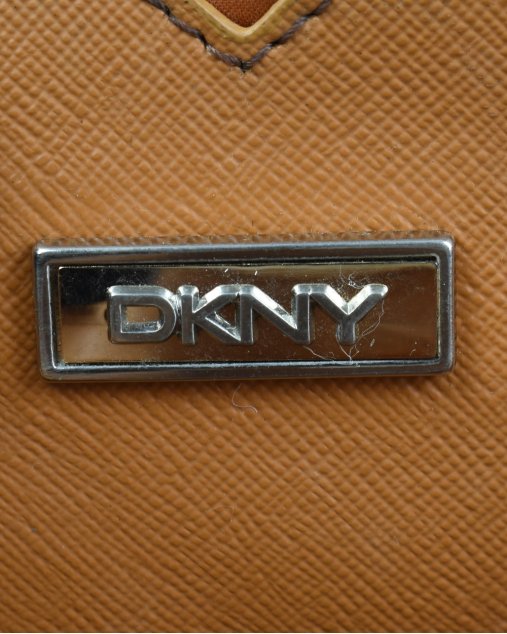 Bolsa DKNY Original Couro Caramelo Feminina