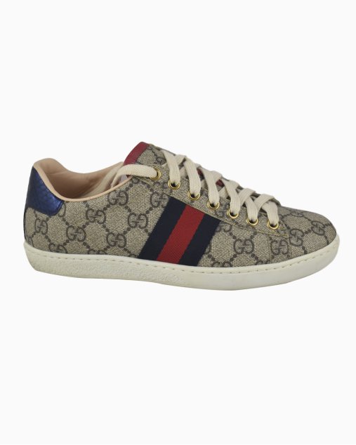 Tênis Gucci Original Ace GG Supreme Feminino