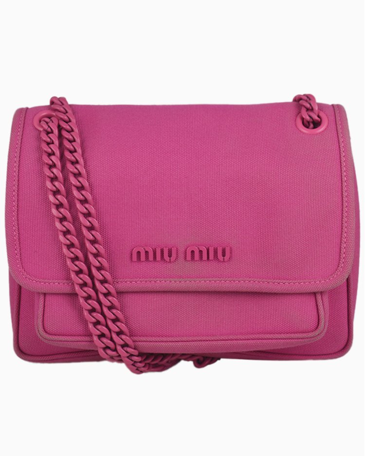 Bolsa Miu Miu Original Crossbody Pink Feminina