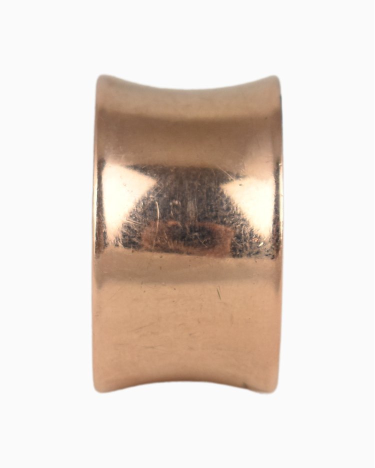 Anel Tiffany & Co. Original 1837® Wide Rubedo Metal Rose Gold Feminina