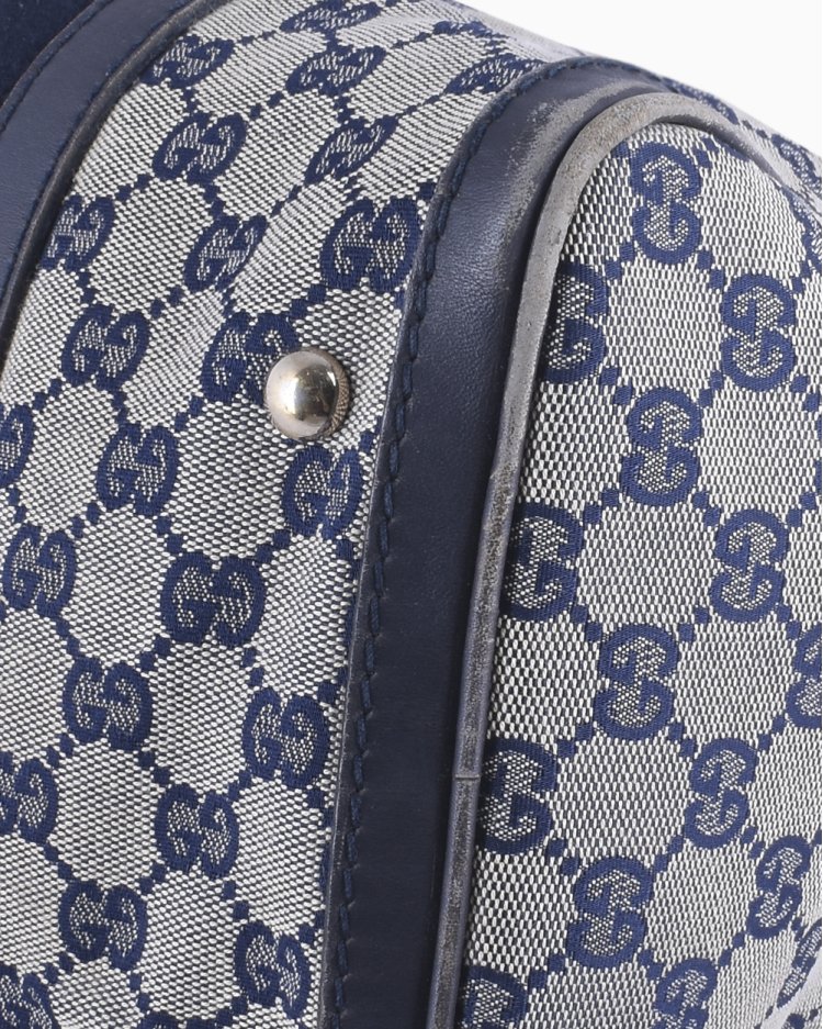 Bolsa Gucci Original Boston Vintage Web GG Canvas Feminina