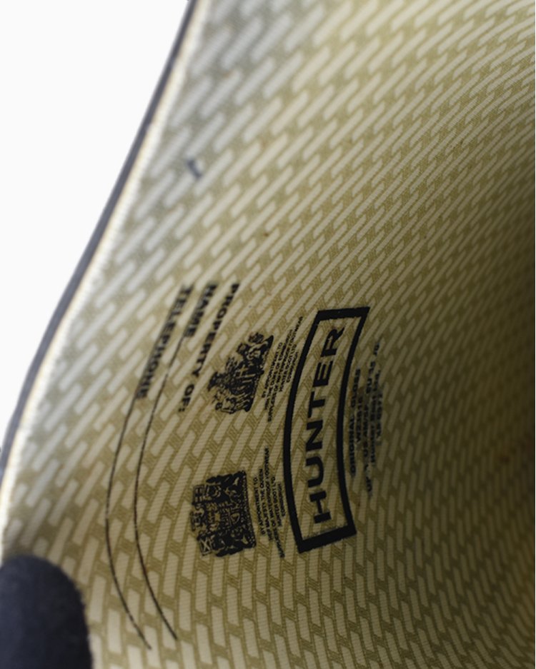 Bota Hunter Original Ajustable Gloss Rain Preta Feminina