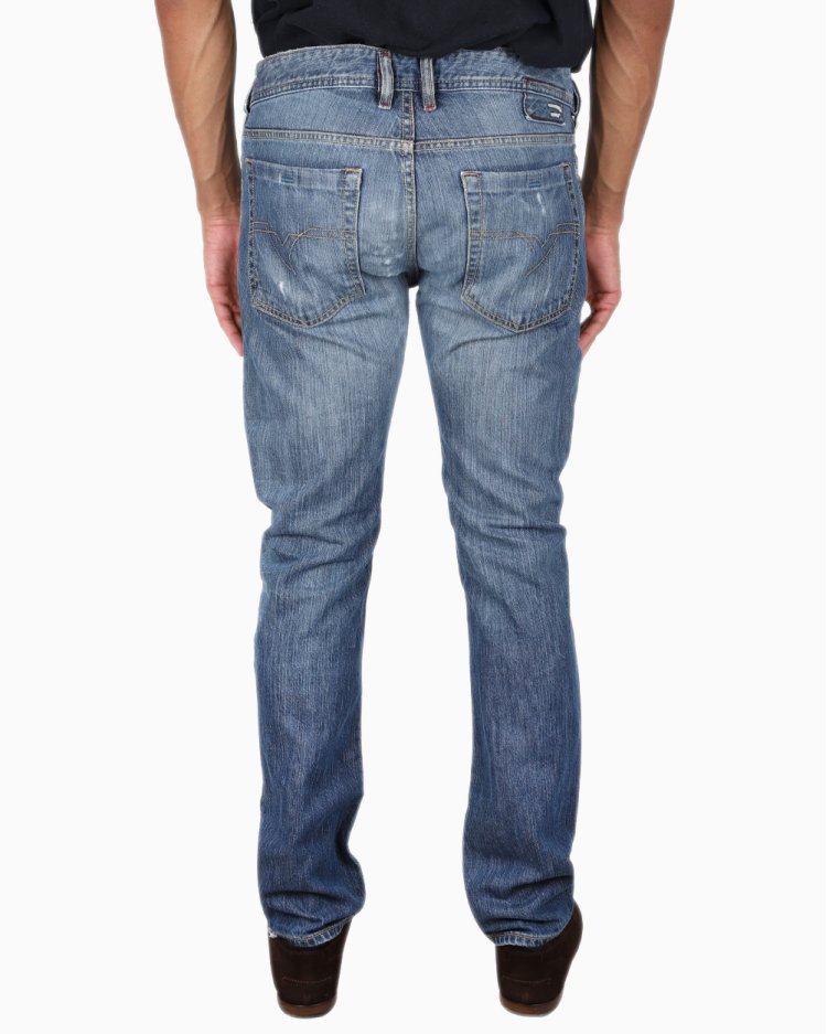 Calça Diesel Original Zathan Jeans Azul Masculina