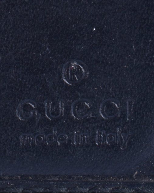 Carteira Gucci Original Original Couro Preto Masculina