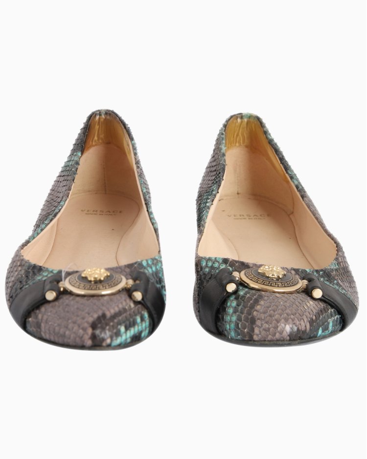 Sapatilha Versace Original Animal Print Feminina