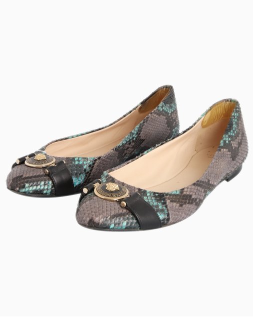 Sapatilha Versace Original Animal Print Feminina