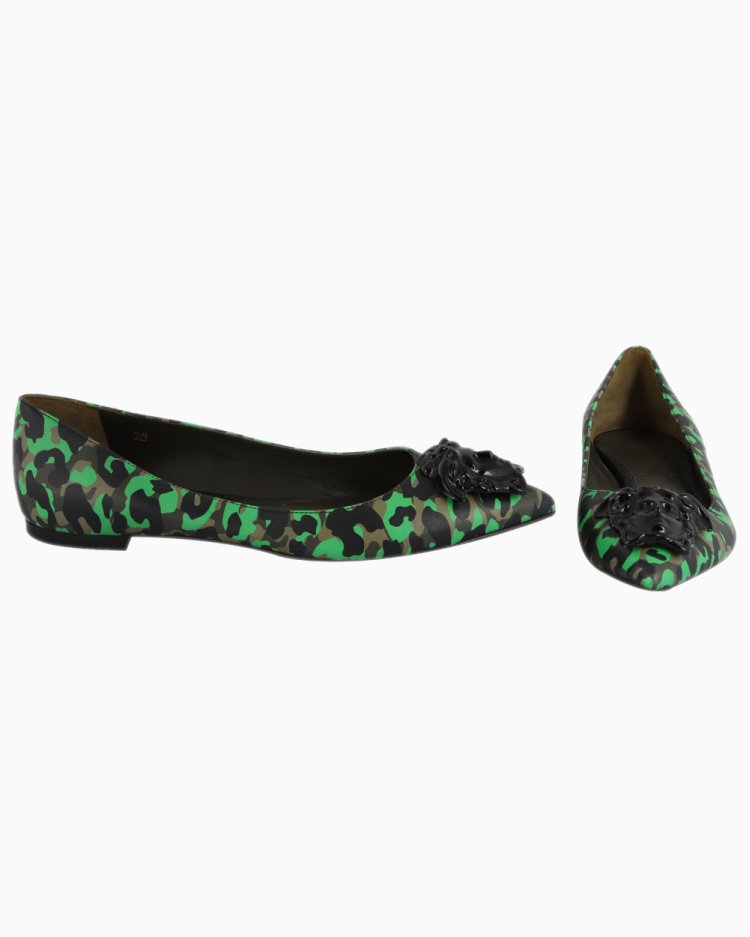 Sapatilha Versace Original Medusa Estampada Feminina