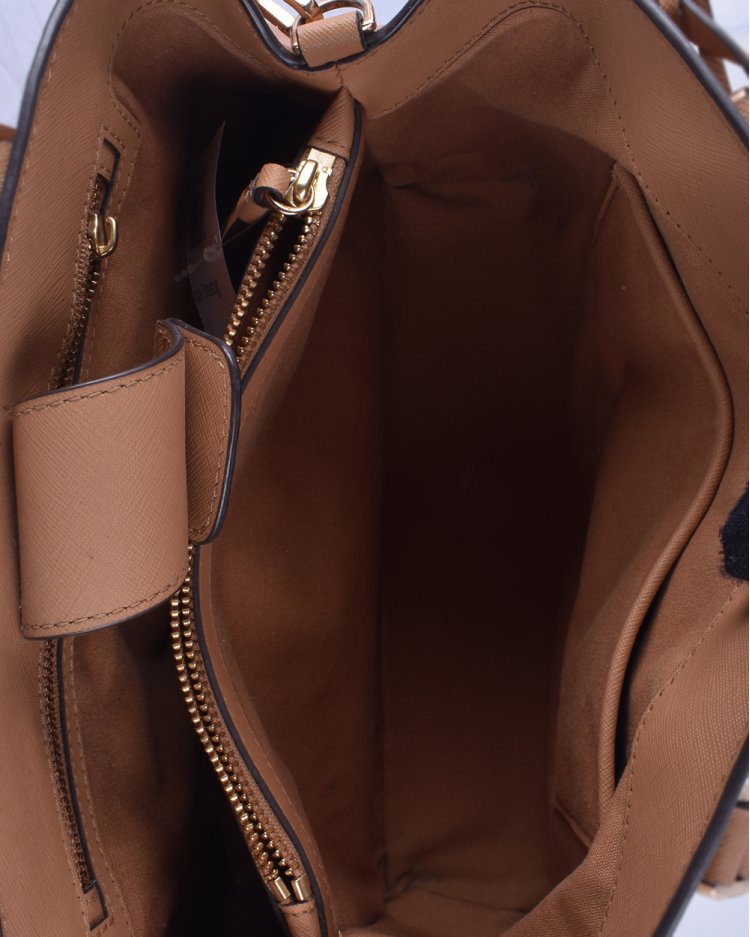Bolsa Tory Burch Original Walker Caramelo Feminina